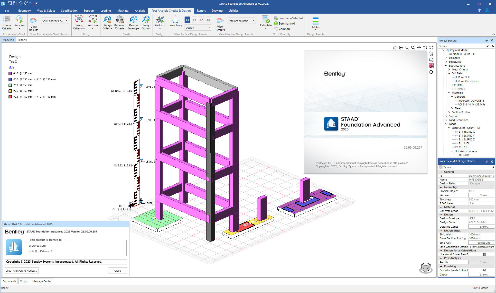 Download Bentley STAAD Foundation Advanced 2025 v25.00.01.287